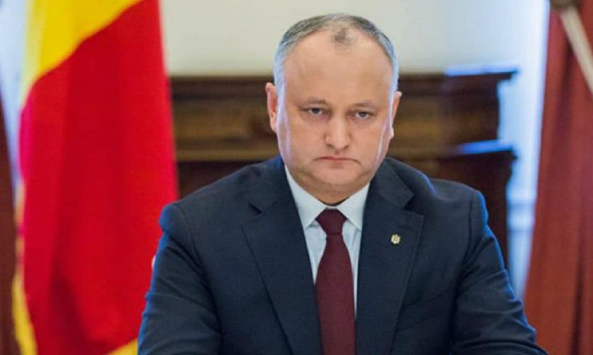Igor Dodon spune că Maia Sandu a capturat statul, mai ceva ca și ...